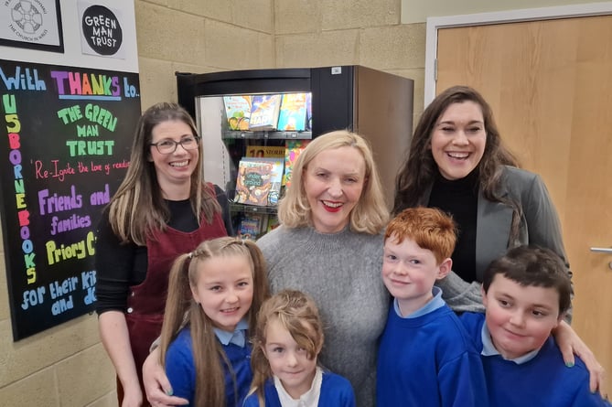 Green Man Trust grants £2,000 to Brecon school to for book vending ...