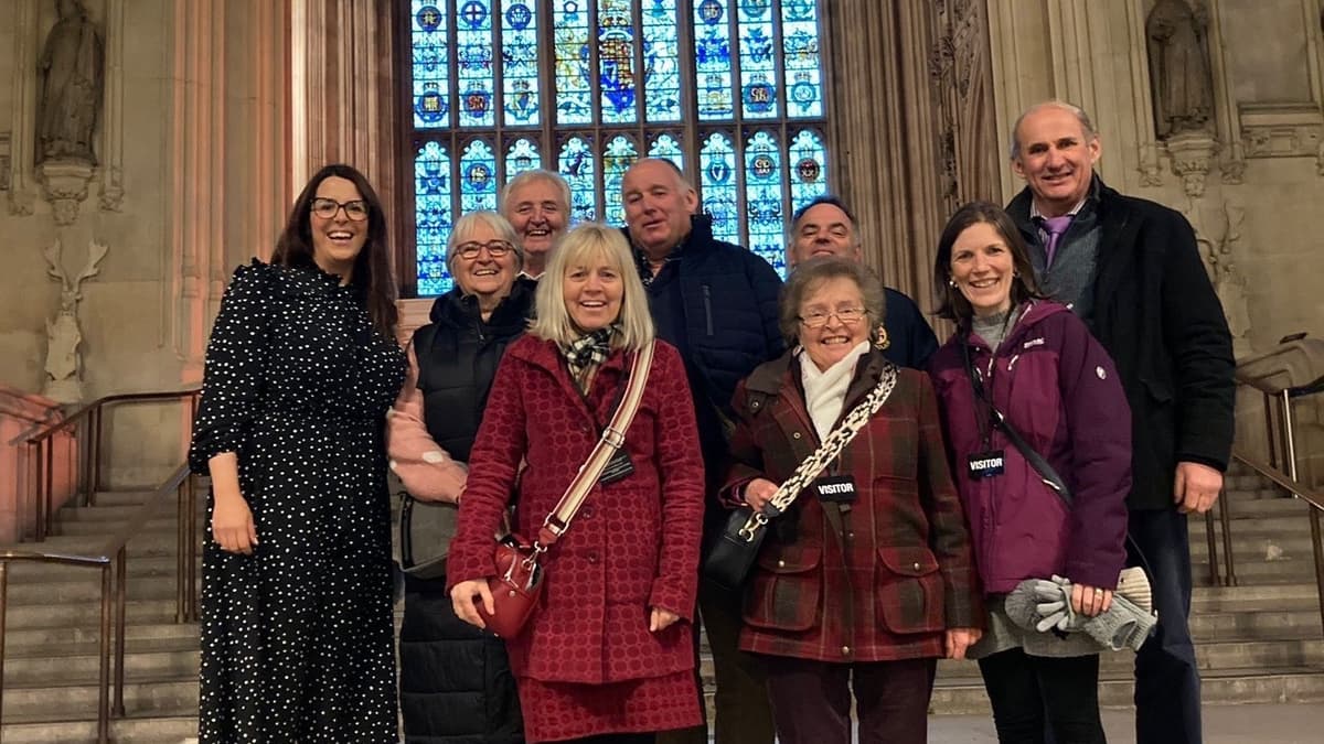Brecon and Radnorshire farmers meet with Fay Jones MP in Westminster ...