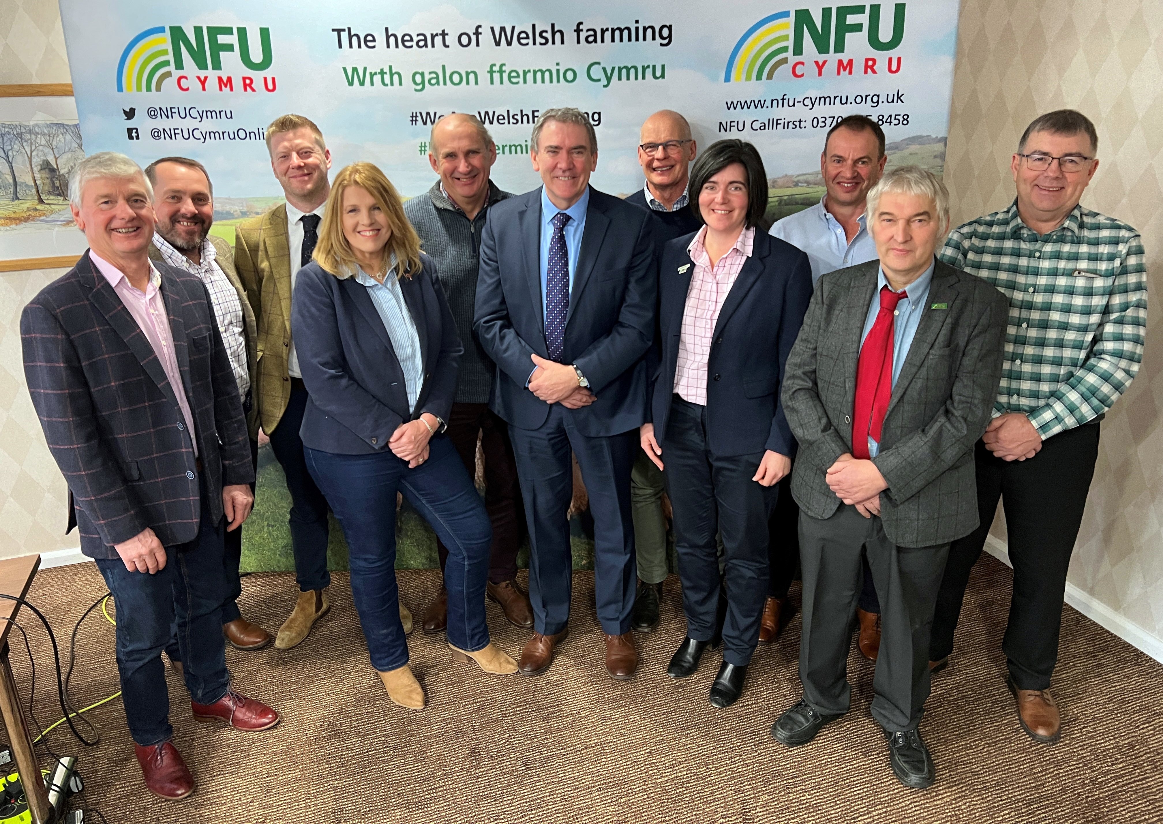 NFU Cymru presidential team re-elected at council meeting | brecon ...