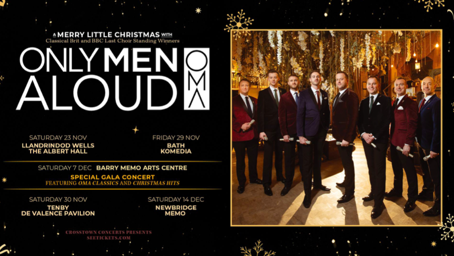 Only Men Aloud to perform in Llandod for first tour in five years ...