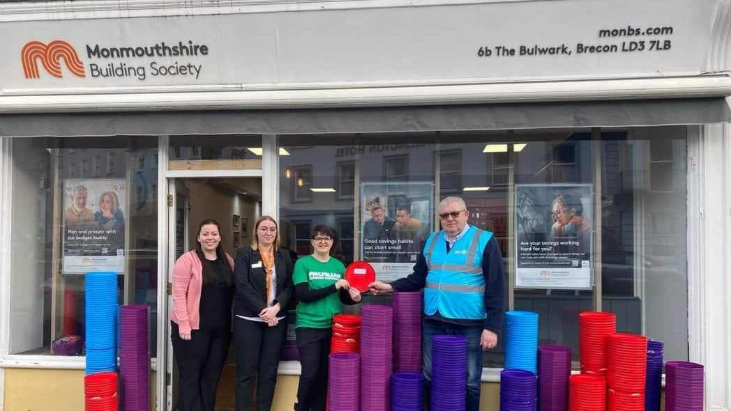 Brecon building society smashes Tub2Pub campaign goal | brecon-radnor.co.uk
