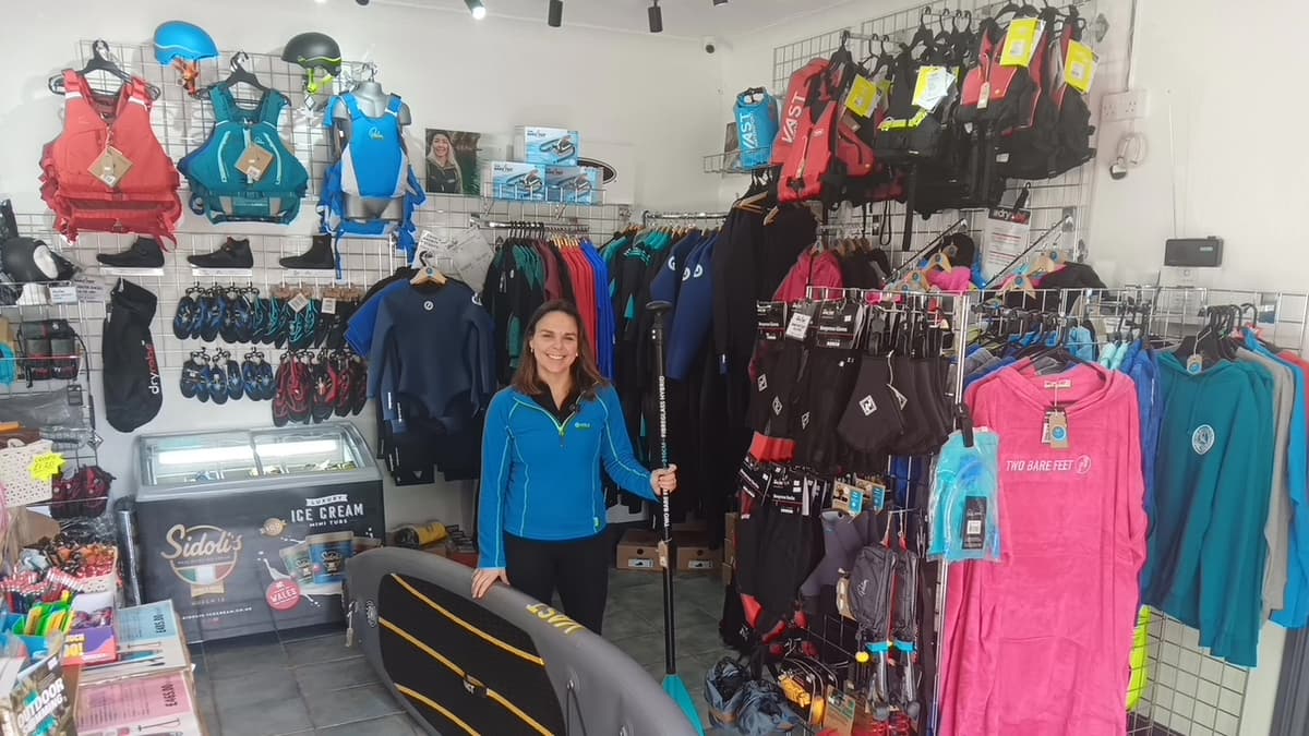 Entrepreneur makes a splash with thriving paddlesport shop | brecon ...