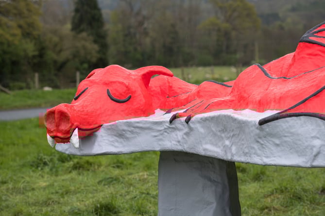 Sleeping Dragon war memorial returns to Presteigne | brecon-radnor.co.uk