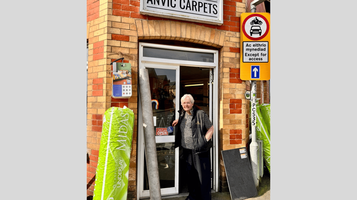 Newbridge-on-Wye carpet shop owner to turn 80 next week | brecon-radnor ...