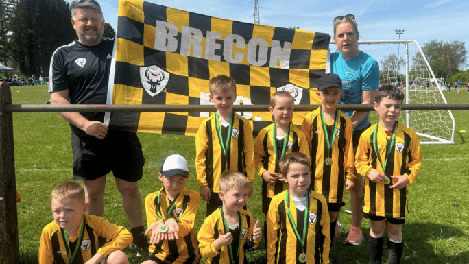 Brecon FC Juniors fly the flag for Powys in Hirwaun tournament | brecon ...