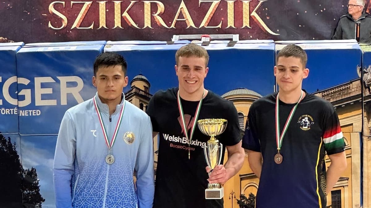 Brecon's Dan Pitt clinches gold in Hungary | brecon-radnor.co.uk