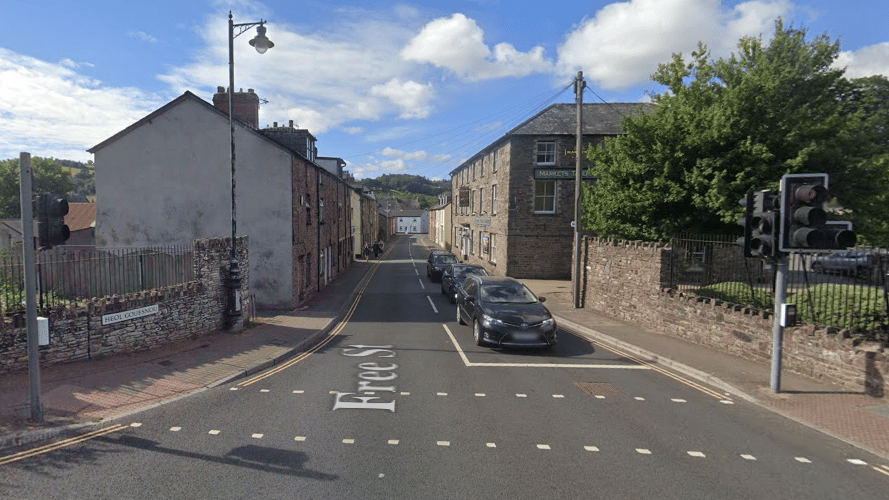 Brecon's Free Street to become one-way despite objections | brecon ...