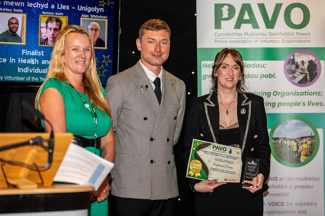 Powys volunteers celebrated at prestigious awards ceremony | brecon ...