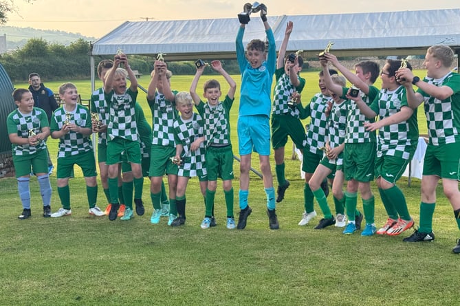 Hay St. Mary's juniors victorious in three cup finals | brecon-radnor.co.uk