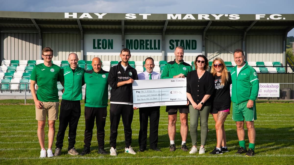 76-mile sponsored walk raises more than £2,800 for Hay St Mary's ...