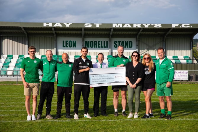 76-mile sponsored walk raises more than £2,800 for Hay St Mary's ...