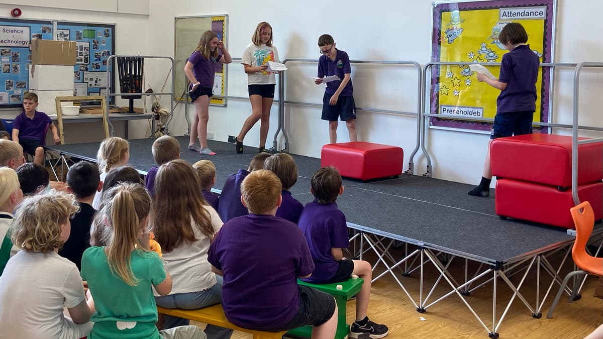 Ysgol y Mynydd Du holds creative arts sharing event for pupils and ...