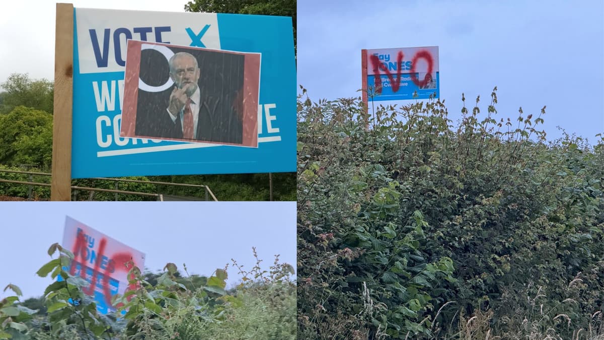 Police probe vandalism and theft of Conservative election signs ...