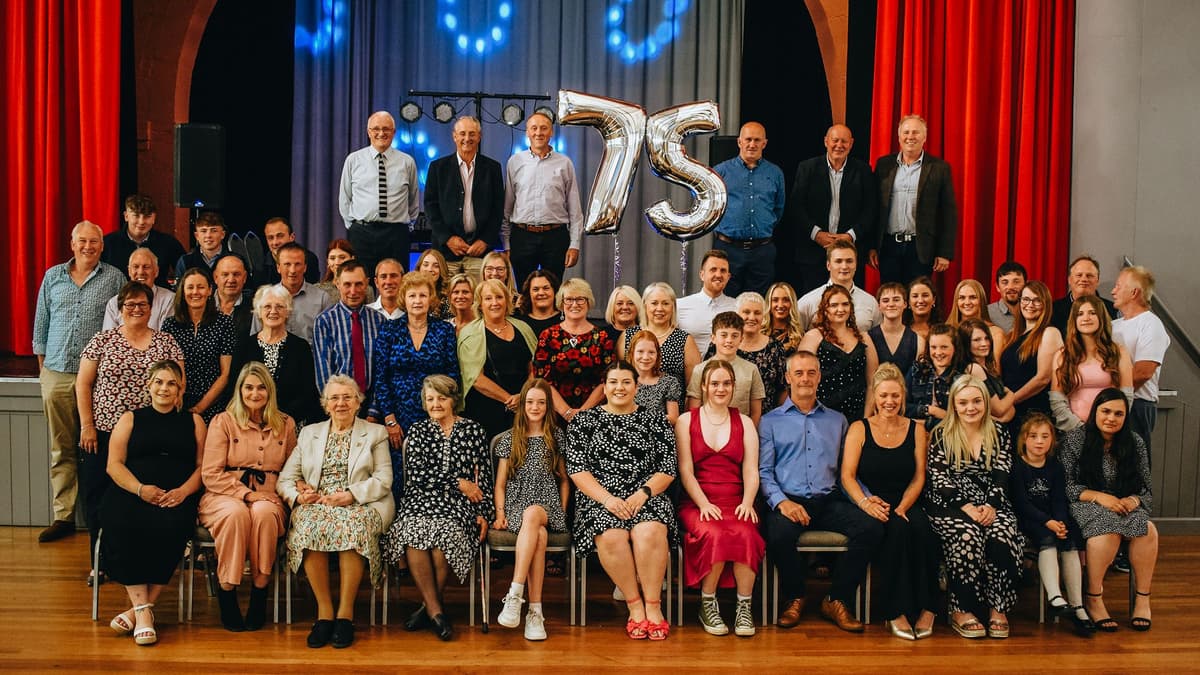 Pontfaen YFC marks 75th anniversary with dinner celebration | brecon ...