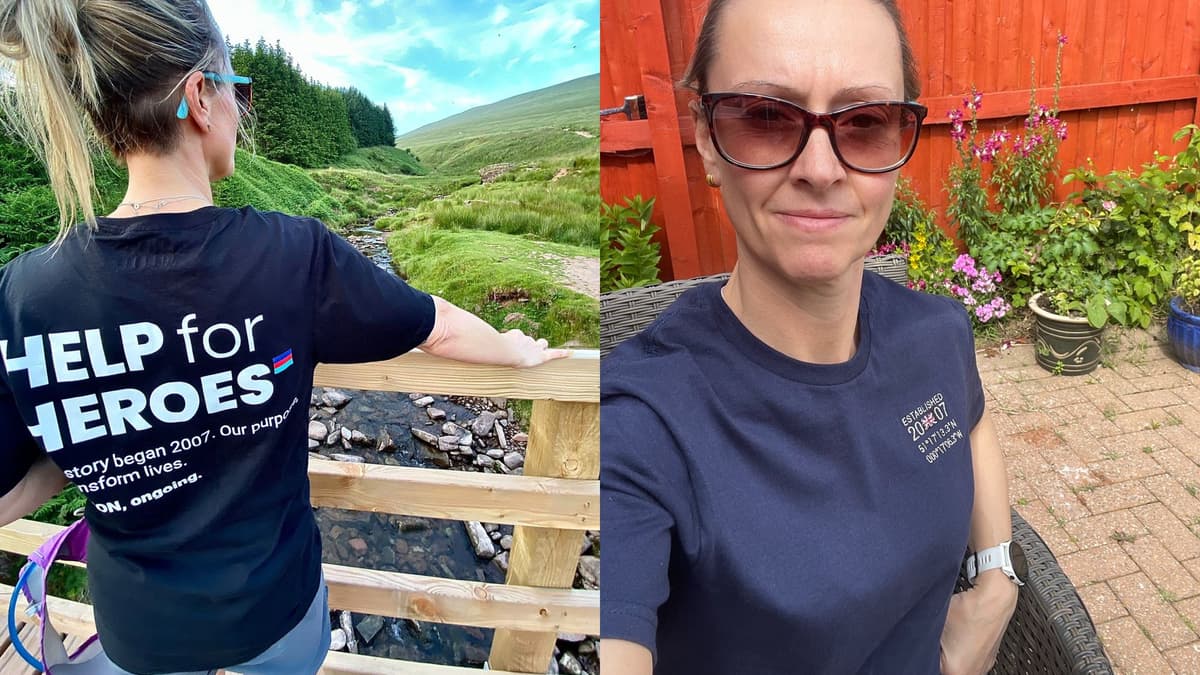Brecon mother-of-two models for Help for Heroes | brecon-radnor.co.uk