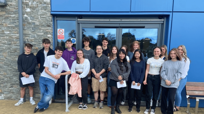 Brecon High School celebrates A-level success | brecon-radnor.co.uk