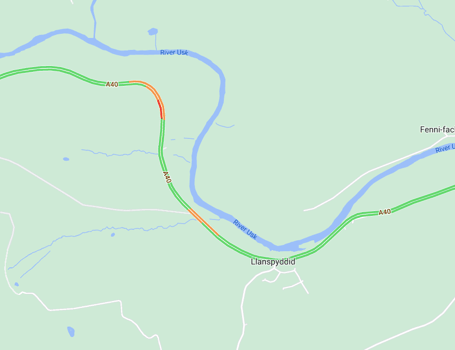Delays on A40 between Brecon and Sennybridge following crash | brecon ...