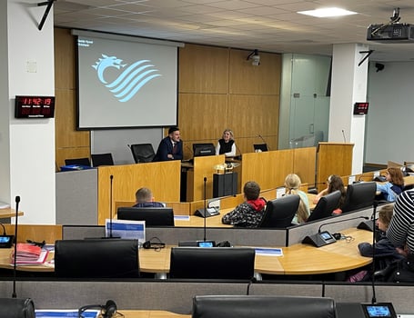 James Evans MS welcomes Rhayader school pupils to Senedd | brecon ...