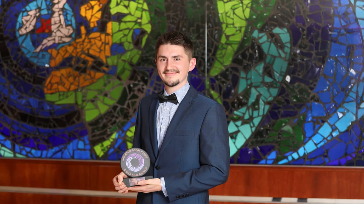 Brecon’s Rhys wins second care award | brecon-radnor.co.uk