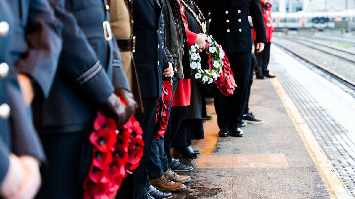 Free train travel for military and veterans on Remembrance Sunday ...