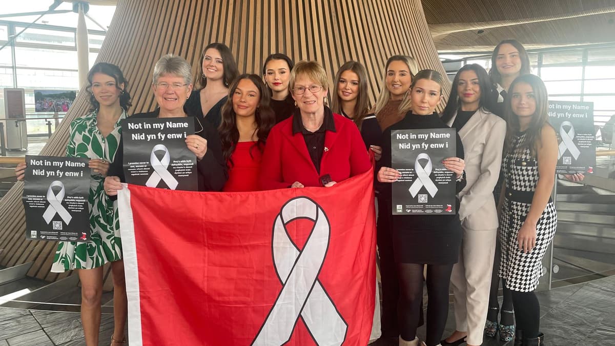 Mid & West Wales MS and Miss Wales finalists unite against violence | brecon-radnor.co.uk