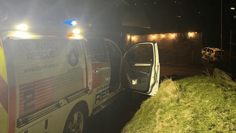 Central Beacons Mountain Rescue Team locate horse and rider lost on ...