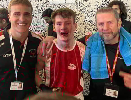 Debut victory for Charlie Symmons, 16, as Brecon boxer impresses ...