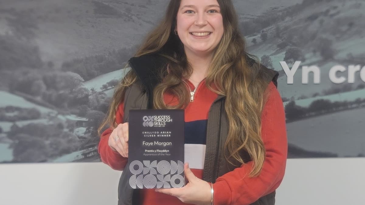 Newbridge-on-Wye's Faye shines an awards ceremony | brecon-radnor.co.uk
