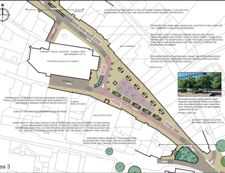 Brecon reimagined: Ambitious plans for town centre revamp unveiled ...