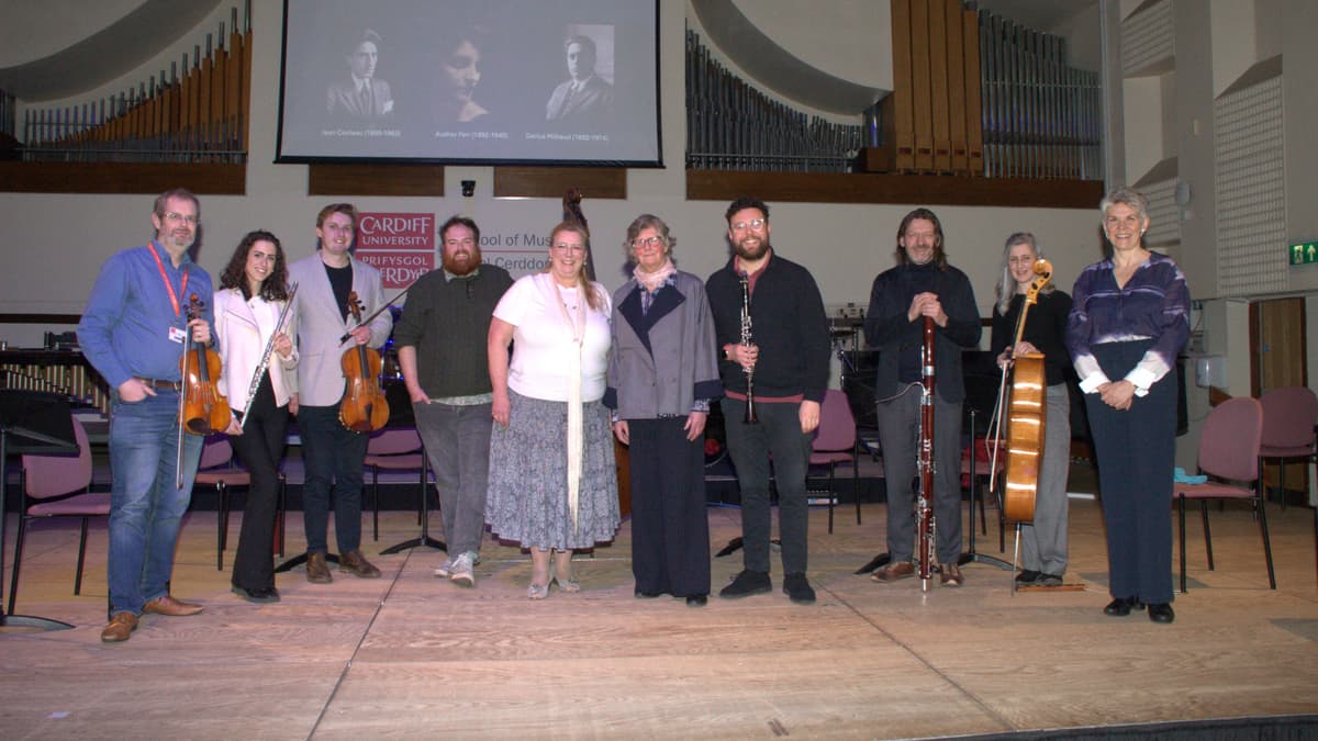 Lost work of famed French composer discovered in Brecon and premiered ...