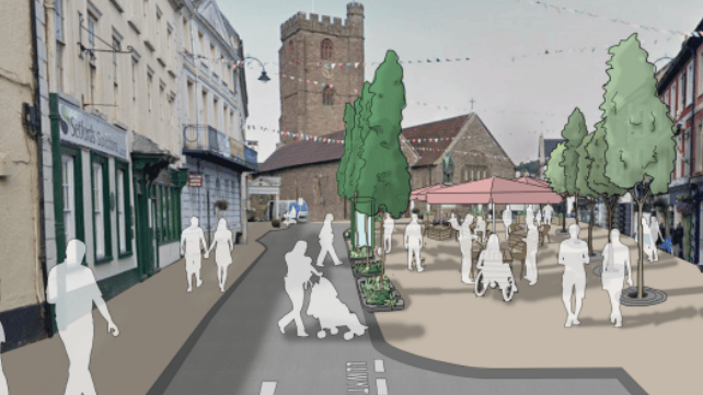 Fears grow as Brecon traders question town centre revamp’s impact ...