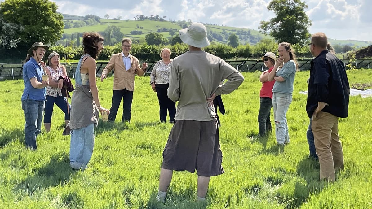 Powys farmers pioneer sustainable agriculture with agroecology project ...