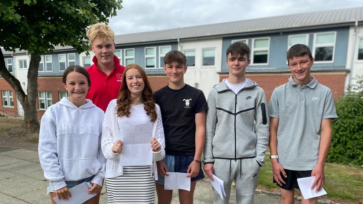 Ysgol Calon Cymru campuses celebrate positive GCSE results | brecon ...