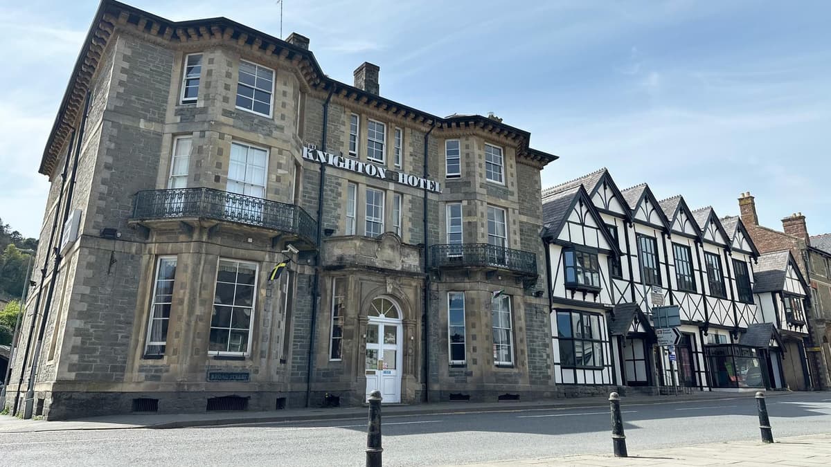 Historic Knighton Hotel hits the market | brecon-radnor.co.uk