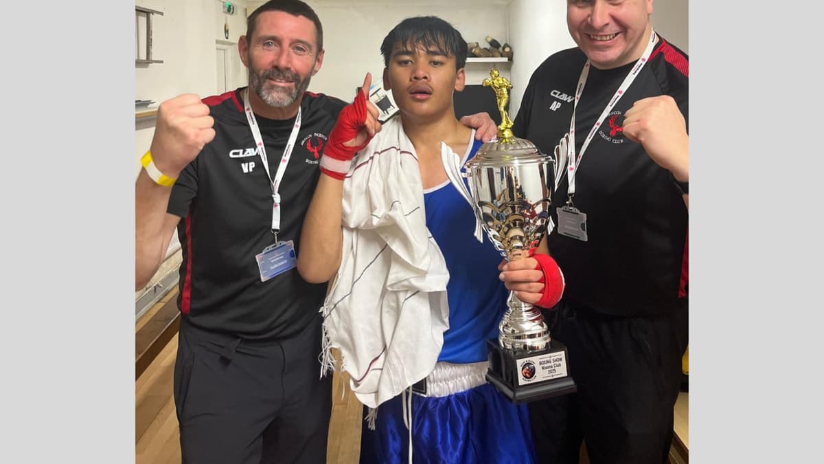 Magar shines on busy night for Brecon boxers | brecon-radnor.co.uk