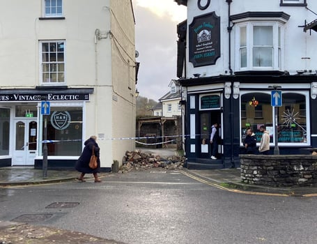 Flood warnings issued for Usk and Wye as Storm Bram brings disruption ...