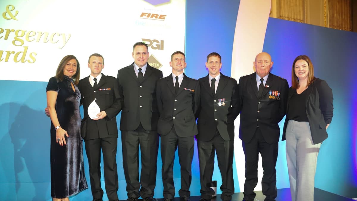 Fire service programme wins national award after boosting on-call cover ...