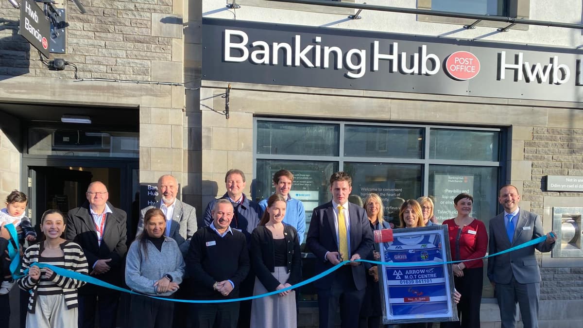 Permanent Banking Hub opens in Ystradgynlais | brecon-radnor.co.uk