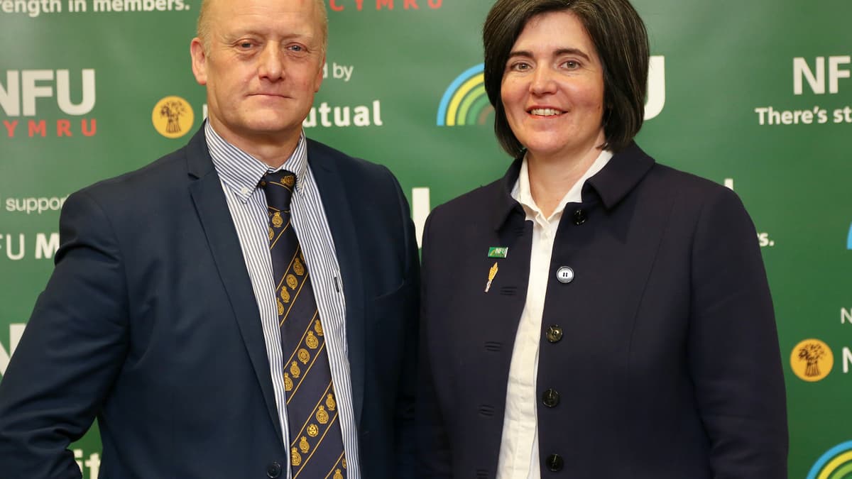 Third-generation farmer Abi Reader elected NFU Cymru President | brecon ...