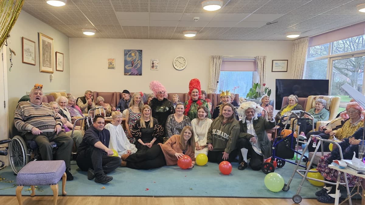 Fairy-tale fun as Cartref Care Home stages Cinderella | brecon-radnor.co.uk