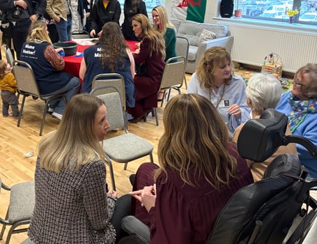Prince and Princess of Wales meet 42 Powys volunteers in Newtown ...