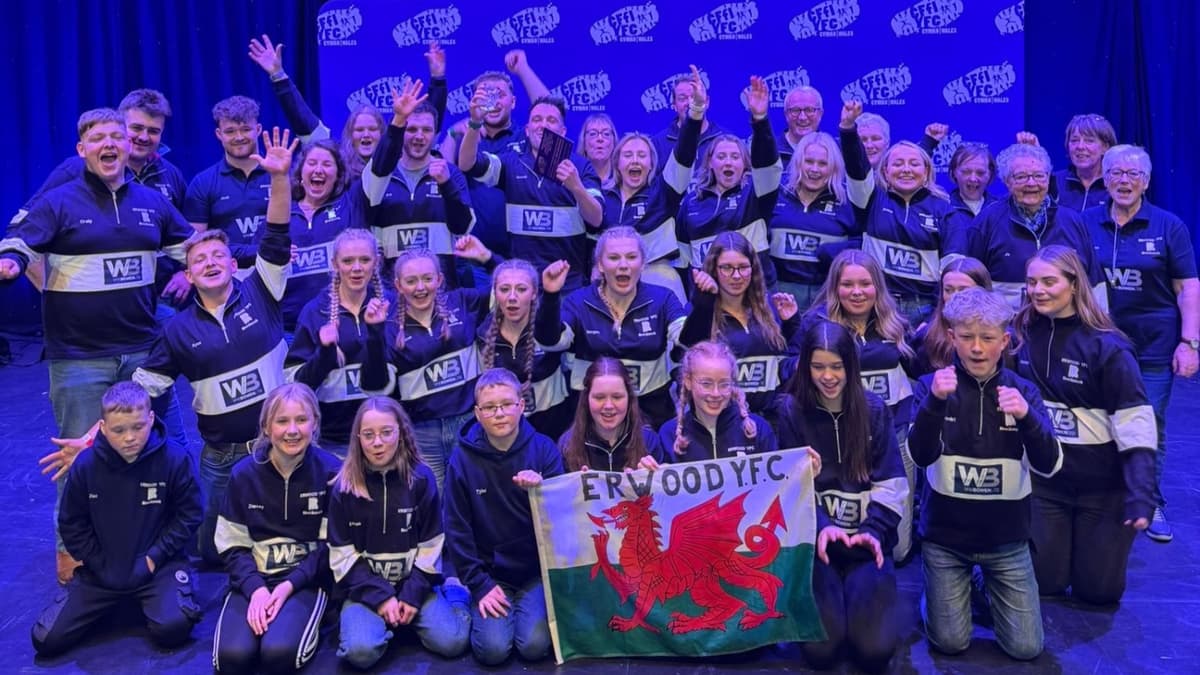 Erwood and Sennybridge scoop awards at Wales YFC Entertainment Feast ...