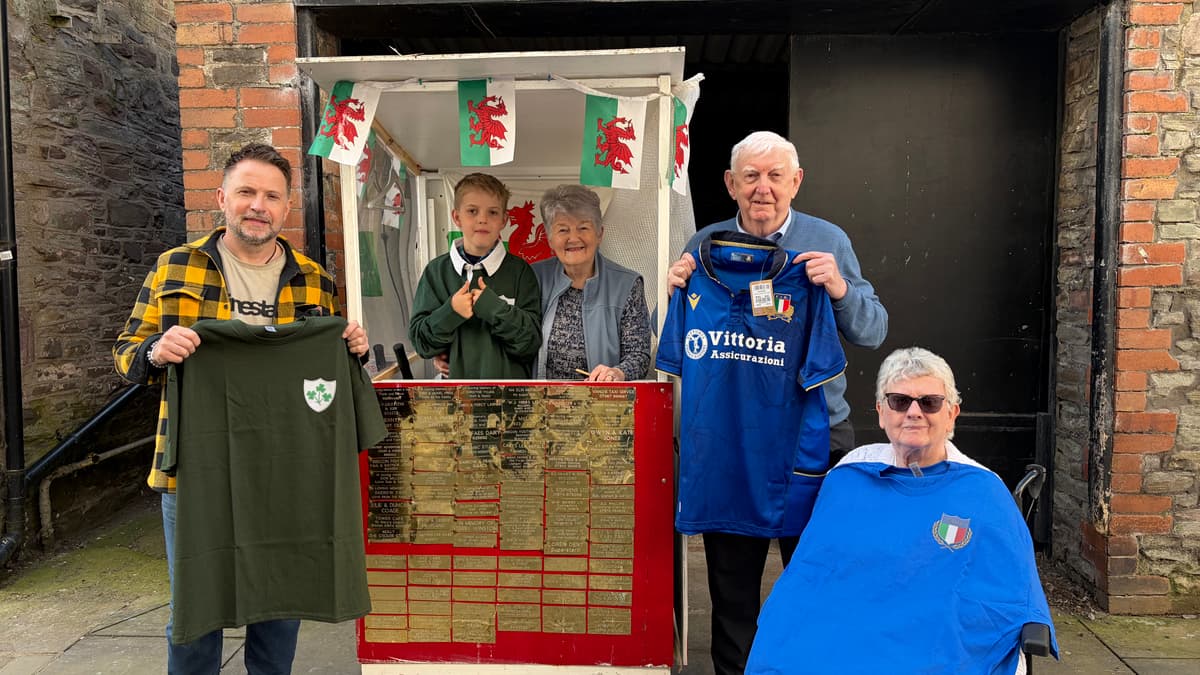 Rugby raffle raises thousands as Six Nations comes to a close | brecon ...