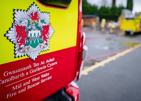 Crews tackle late night Saturday fire at former library building ...