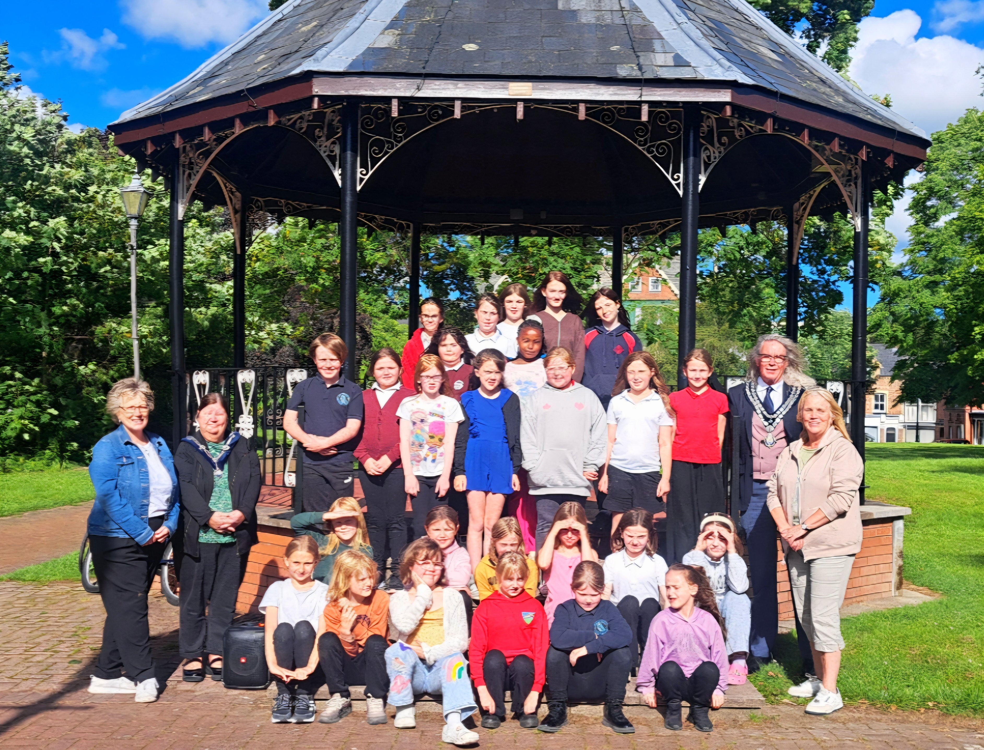 Town backing gives lift-off to new children’s choir | brecon-radnor.co.uk